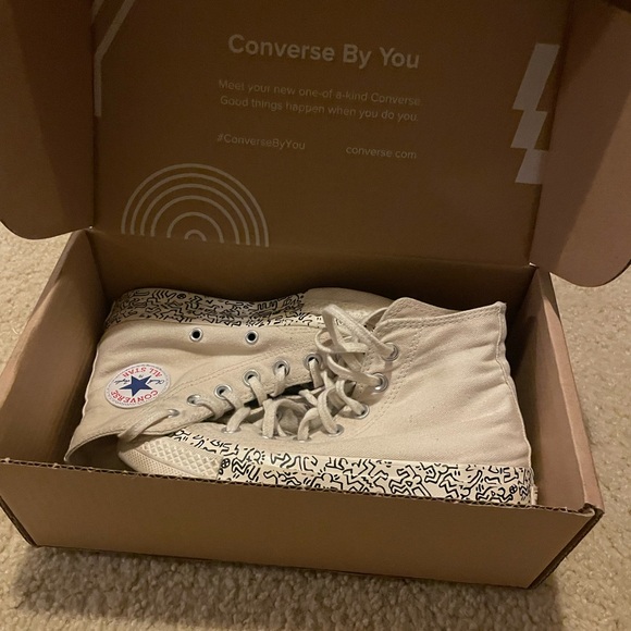 Converse | Shoes | Custom Keith Haring Converse Very Rare | Poshmark
